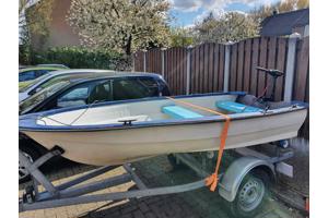 Polyester boot met kanteltrailer in Dordrecht - Watersport, Overig ...