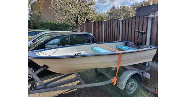 Polyester boot met kanteltrailer in Dordrecht - Watersport, Overig ...