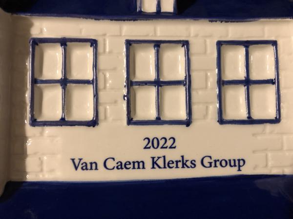 Amsterdam Waag Heinen Delfts blauw van Caem 2022 Gebouw huis in Rijen ...
