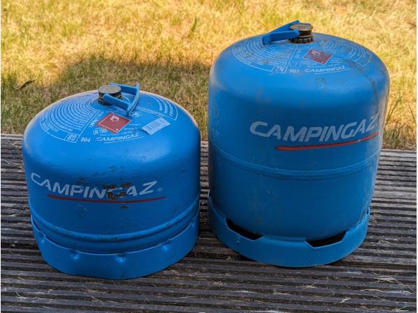 Lege Campingaz 904 en 907 gasflessen in De Meern - Caravans en Kamperen ...
