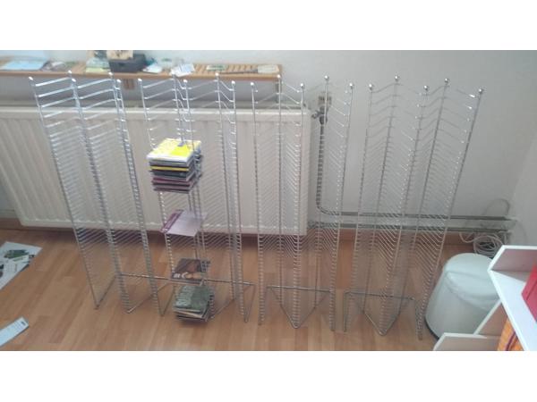 4 metalen CD rekken in Delft - Cd's en media, Overig - Markanda