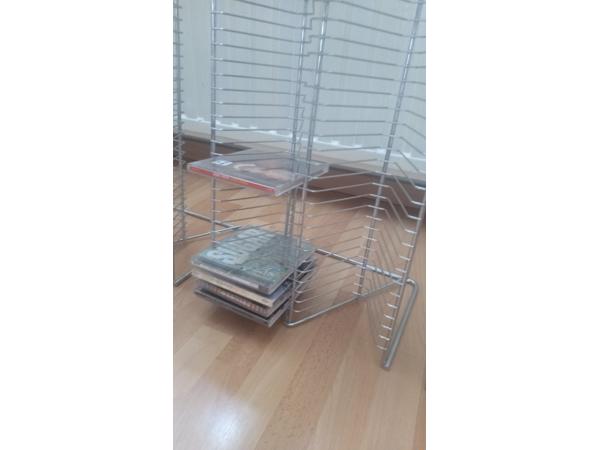 4 metalen CD rekken in Delft - Cd's en media, Overig - Markanda